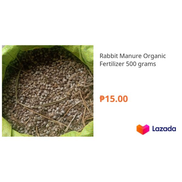 Rabbit Manure Organic Fertilizer 500 grams