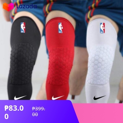 1pc or 2Pcs NBA&NK Black Knee Shin Sleeves Sports Basketball Kneepads ...