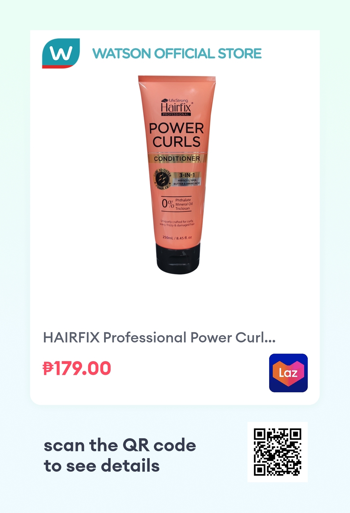 HAIRFIX Professional Power Curls Conditioner 250ml