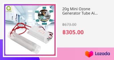 20g Mini Ozone Generator Tube Air Purifier Ozonator Accessories for ...