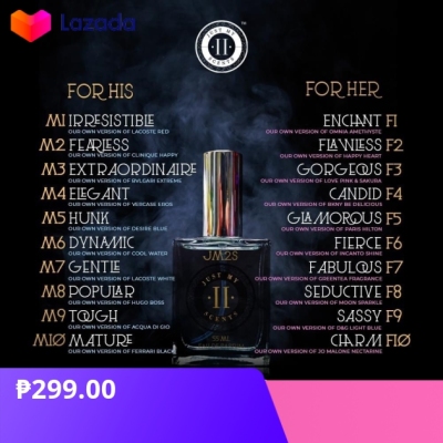 JM2S - French Oil Based Inspired Long Lasting Perfumes for MEN & WOWEN