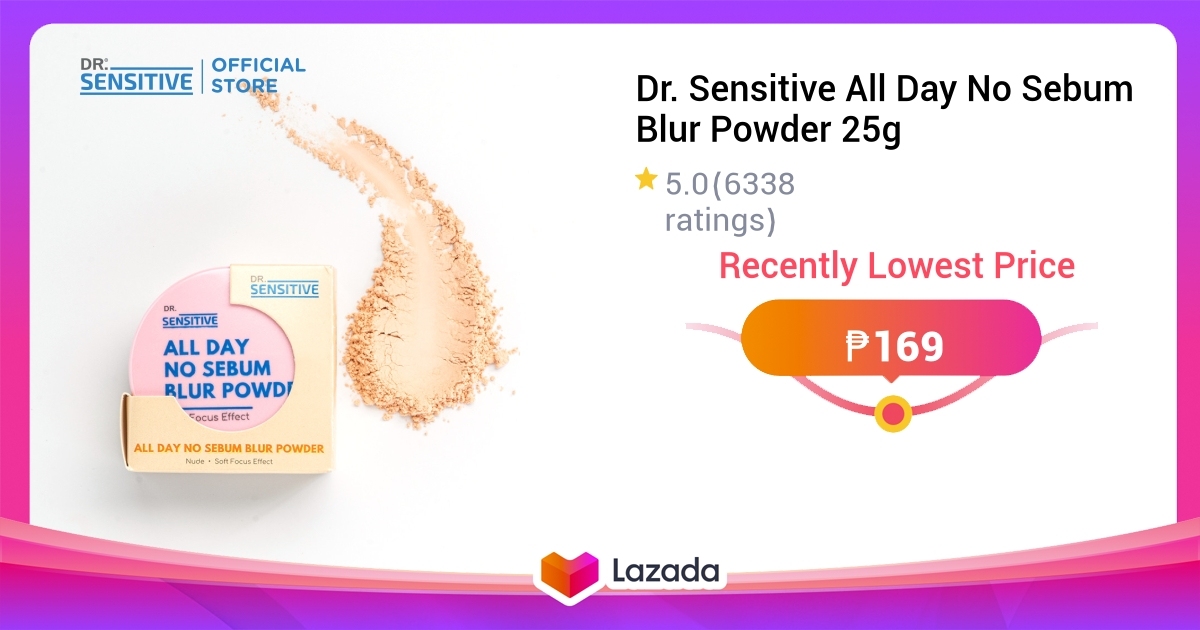 Dr. Sensitive All Day No Sebum Blur Powder 25g