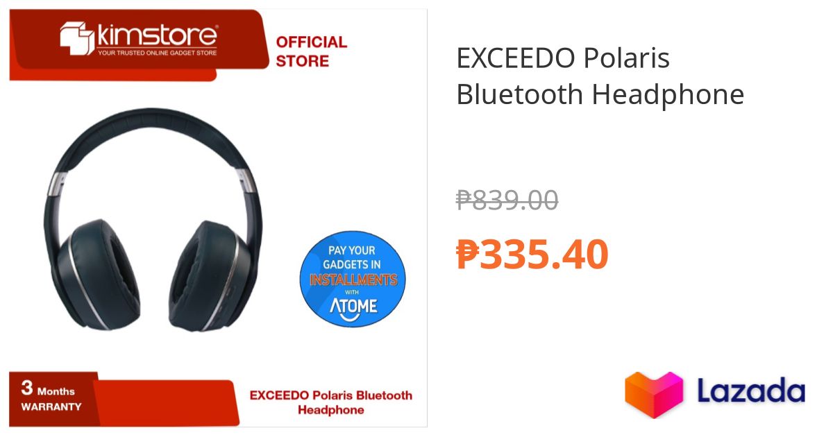 EXCEEDO Polaris Bluetooth Headphone