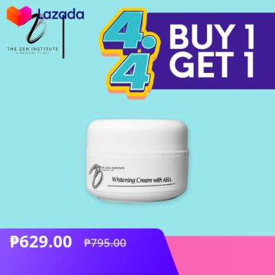 The Zen Institute UltraWhite AHA Crystal Cream Jar