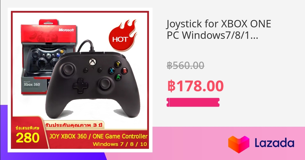 Joystick for XBOX ONE PC Windows7/8/10 Joy xbox 360 controller ...