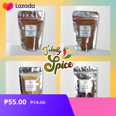 SPICES - LAUREL POWDER 50G, STAR ANISE 50G, CINNAMON POWDER INDIA 50G ...