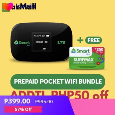 (PROMO!!!) Smart Bro Prepaid LTE Pocket WiFi with FREE SURF MAX 250 ...