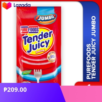 Purefoods Tender Juicy Hotdog Jumbo 1KG