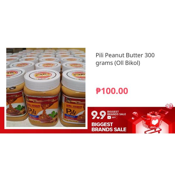 Pili Peanut Butter 300 grams (Oll Bikol)