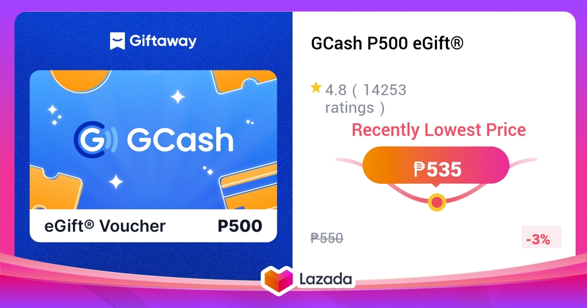 GCash P500 eGift®