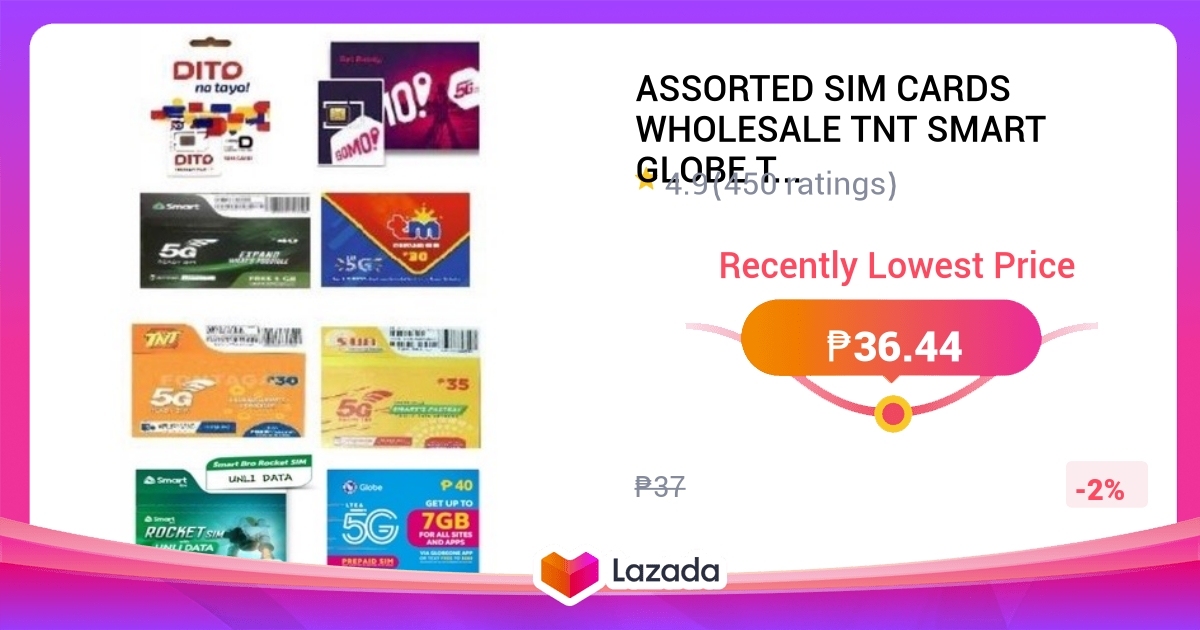 ASSORTED SIM CARDS WHOLESALE TNT SMART GLOBE TM DITO 5G FRESH ...