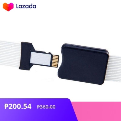 48cm TF to Micro SD TF Memory Card Extender Cord Flex Zip Extension Cable