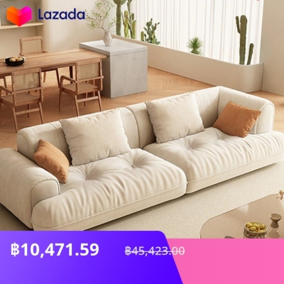 Tata Home sofa living roomโซฟาขนาดเล็ก โซฟามินิมอล โซฟาผ้าเทคโนโลยี ...