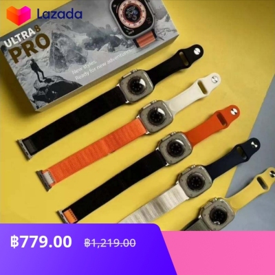 Smart Watch Ultra 8 pro นาฬิกาข้อมืออัจฉริยะ นาฬิกาวัดความดัน อัตรา ...