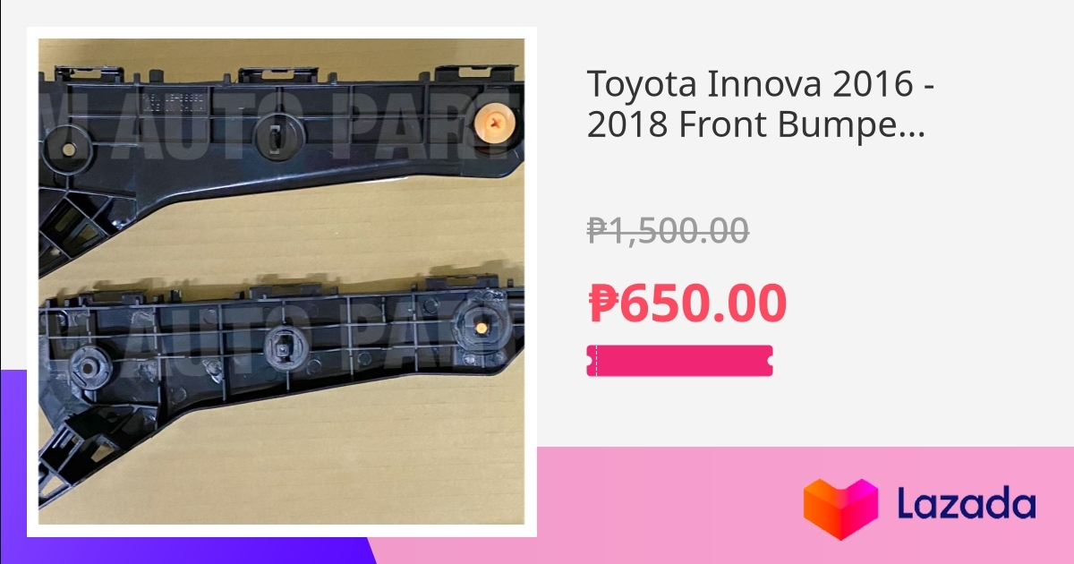 Toyota Innova 2016 - 2018 Front Bumper Bracket / Support / Retainer ...