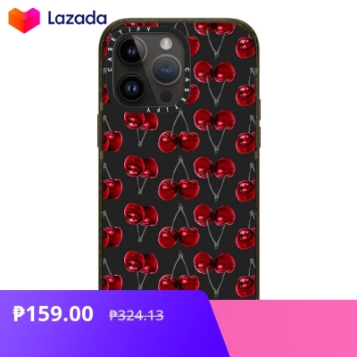 Seventeen Casetify S COUPS Cherries Red Fruity Pattern Clear Case For ...