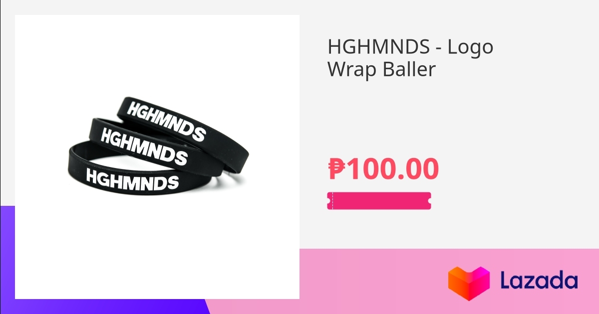 HGHMNDS - Logo Wrap Baller