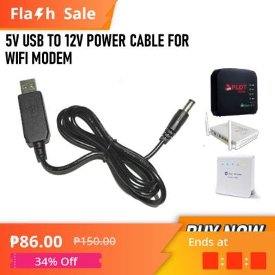 Tech N DIY - 5V to 12V USB Boost Cable for Wifi Modem and Router ...