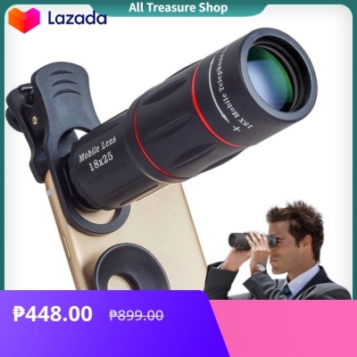 APEXEL Universal 18x25 Monocular Zoom HD Optical Mobile Phone Lens ...