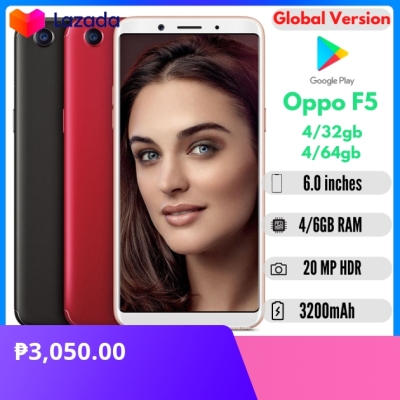 Oppo F5 4+64GB Global Version Complete Package, Preloved