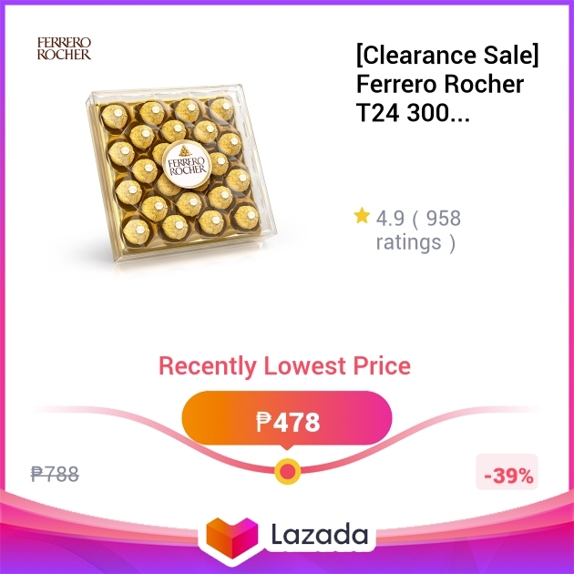 [Clearance Sale] Ferrero Rocher T24 300g Chocolate - September 16, 2024 ...