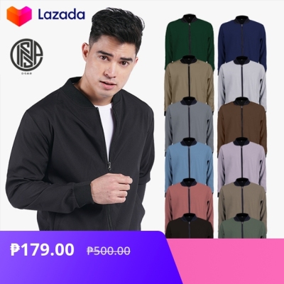 INSPI Bomber Jacket for Men 2022 Trendy Korean Style cotton thick ...