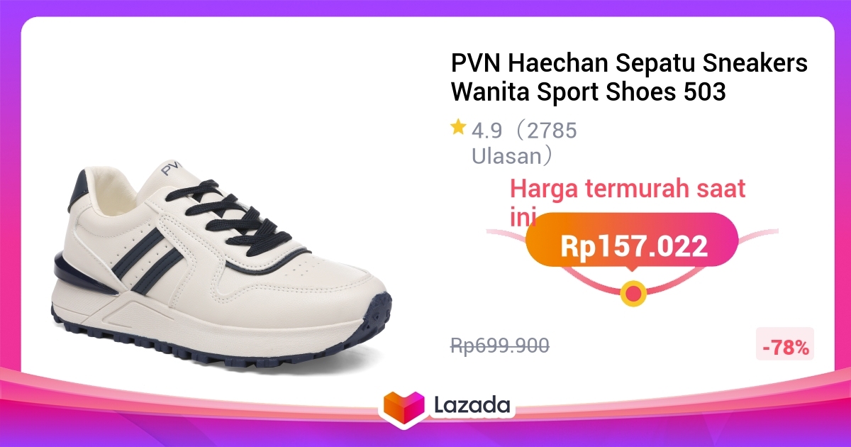 PVN Haechan Sepatu Sneakers Wanita Sport Shoes 503