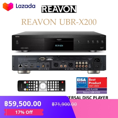 REAVON UBR-X200 FLAGSHIP 4K ULTRA HD UNIVERSAL DISC PLAYER