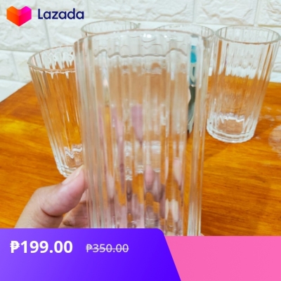 6PCS BASO GLASS #8511 DRINKING GLASS WATER JUICE GLASSWARE