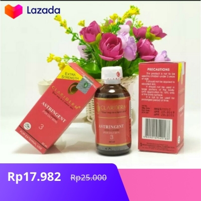 Claridem Astrigent no 03 / toner pembersih wajah for oily skin 60ml ...