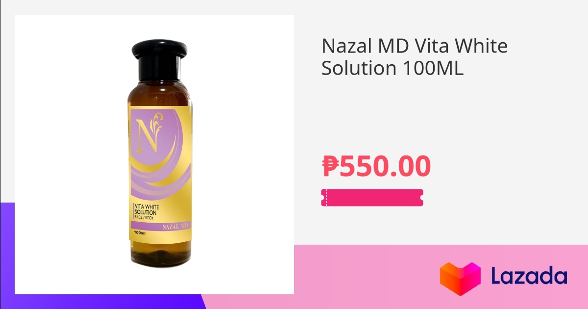 Nazal MD Vita White Solution 100ML