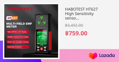 HABOTEST HT627 High Sensitivity sensor Precision Handheld Mini Digital ...