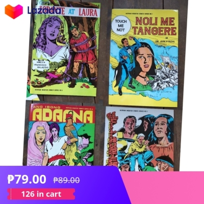 Tagalog Comics - Dr Jose Rizal/ El Filibusterismo/ Noli Me Tangere ...
