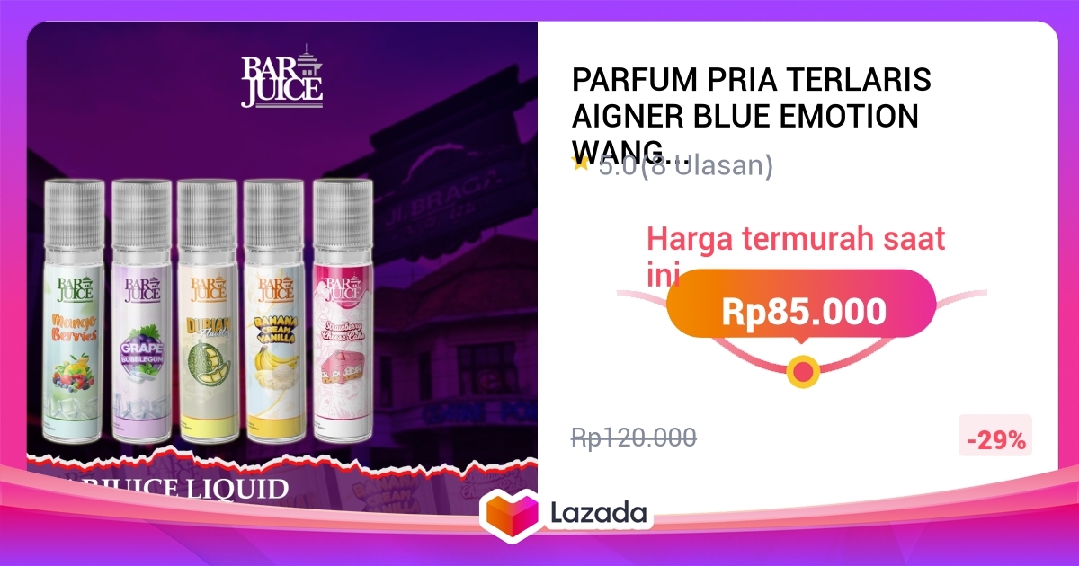 PARFUM PRIA TERLARIS AIGNER BLUE EMOTION WANGI TAHAN LAMA/ PARFUM COWOK ...