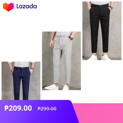 6 Colors Unisex Trouser Slacks Formal Pants