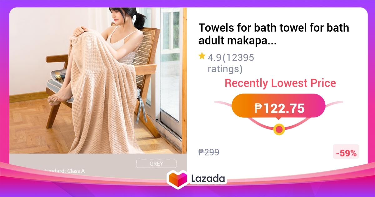 Towels for bath towel for bath adult makapal microfiber towel bath ...
