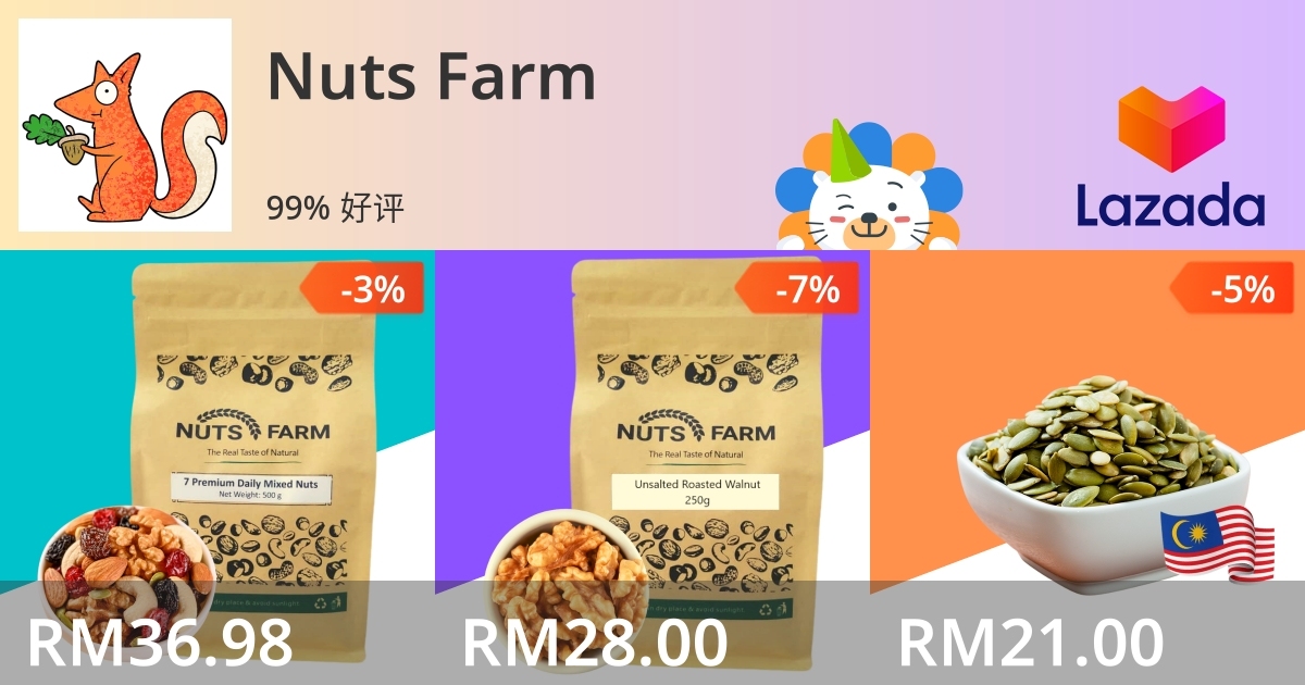 Nuts Farm | Lazada Malaysia