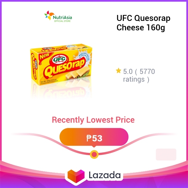 UFC Quesorap Cheese 160g