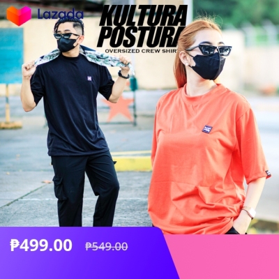 Unisex Oversized KP Crew Neck Shirt