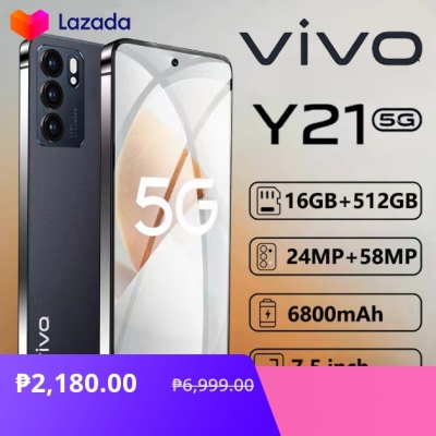 Cellphone VIVO Y21 5G 7.5inch original phone big sale 2022 smart phone Android brand new cheap ...