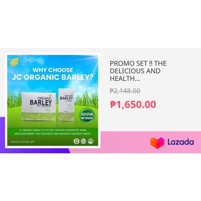 PROMO SET ‼️ THE DELICIOUS AND HEALTHY JUICE AND CAPSULE ORGANIC BARLEY ...