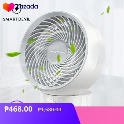 SmartDevil 2020 New USB Desk Fan, Small Personal Desktop Table Fan with ...