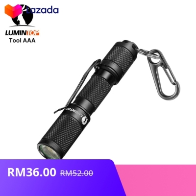 Lumintop Tool AAA Keychain Flashlight Lightweight Torch OSRAM LED With ...