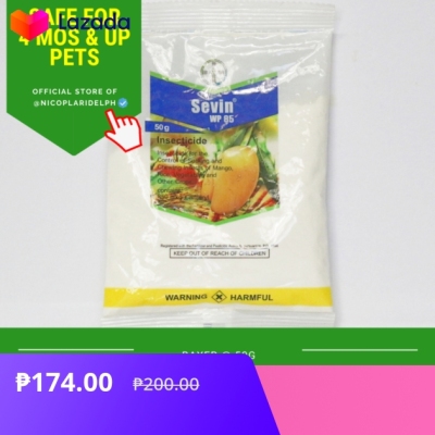 Sevin Anti Tick and Flea Powder with Fast Acting Kills On Contact ...