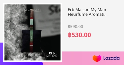 Erb Maison My Man Fleurfume Aromatic Sachet 40 g ถุงหอมอโรม่าปรับอากาศ