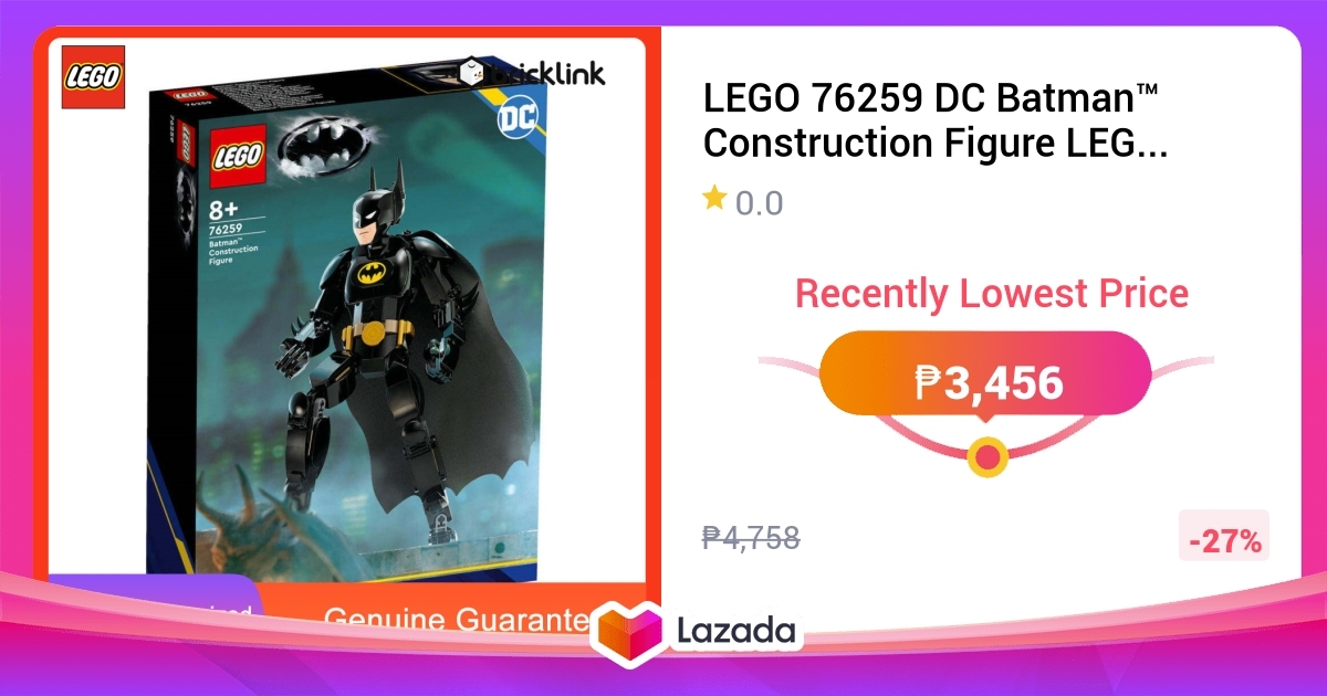 LEGO 76259 DC Batman™ Construction Figure LEGO Building block toys