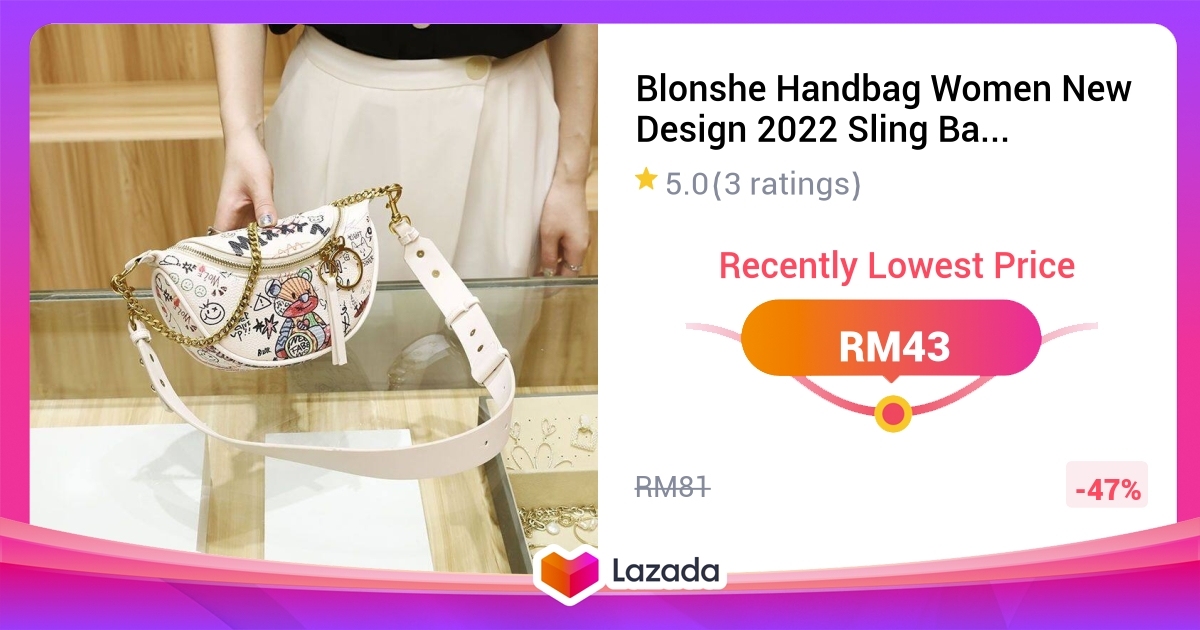 Blonshe Handbag Women New Design 2022 Sling Bag For Women 2022 New ...