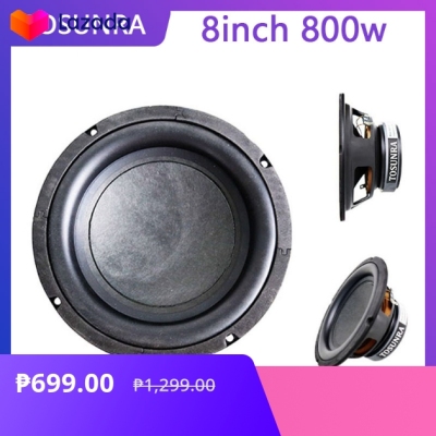 TOSUNRA 8 Inch Speaker Subwoofer Bass 1000Watt 4Ohms Home Audio/Car ...