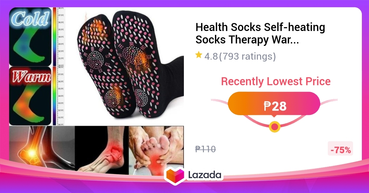Health Socks Self-heating Socks Therapy Warm Socks for Women Men