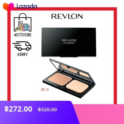 (กล่องดำรุ่นใหม่) Revlon Colorstay Powder Foundation SPF25 PA+++ เรฟลอน ...
